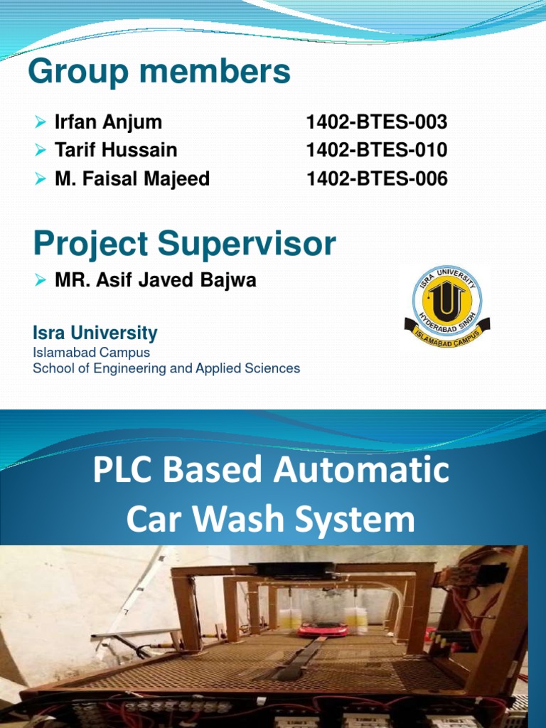PLC-Based Automatic Car Wash System | PDF | Programmable Logic ...