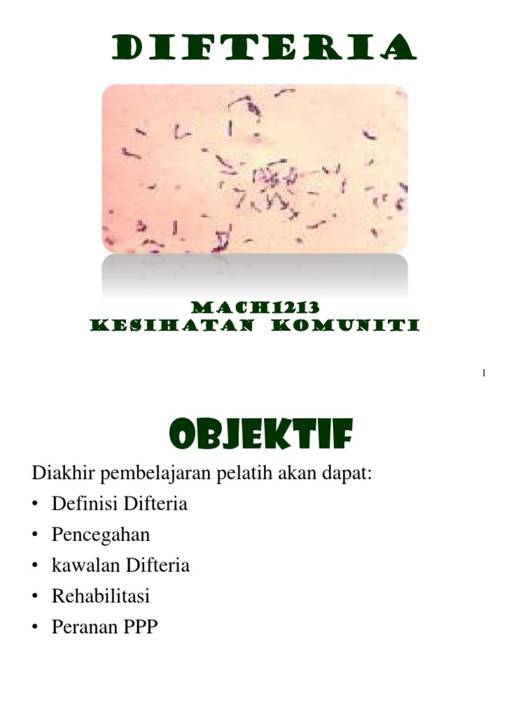 Difteria | PDF