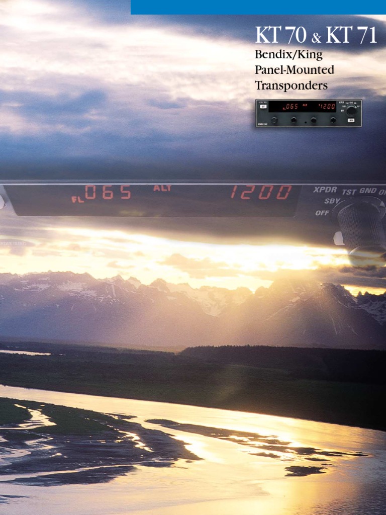 KT70-7 1 PDF | Download Free PDF | Transponder (Aeronautics ...