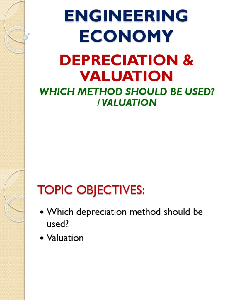 Depreciation Methods Ii | PDF | Real Estate Appraisal | Depreciation