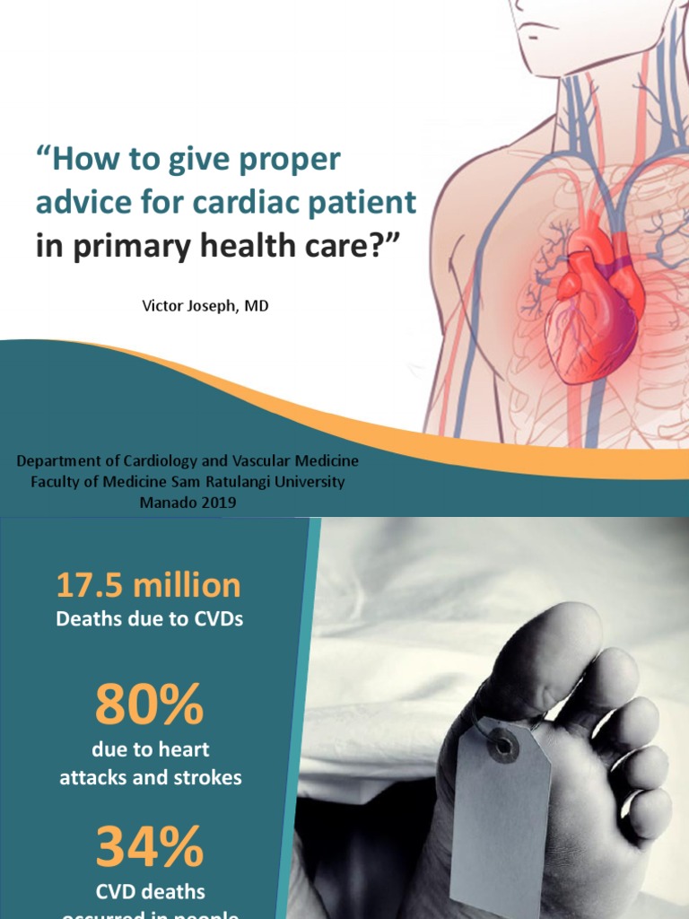 How To Give Proper Advice For Cardiac Patient: in Primary Health Care ...