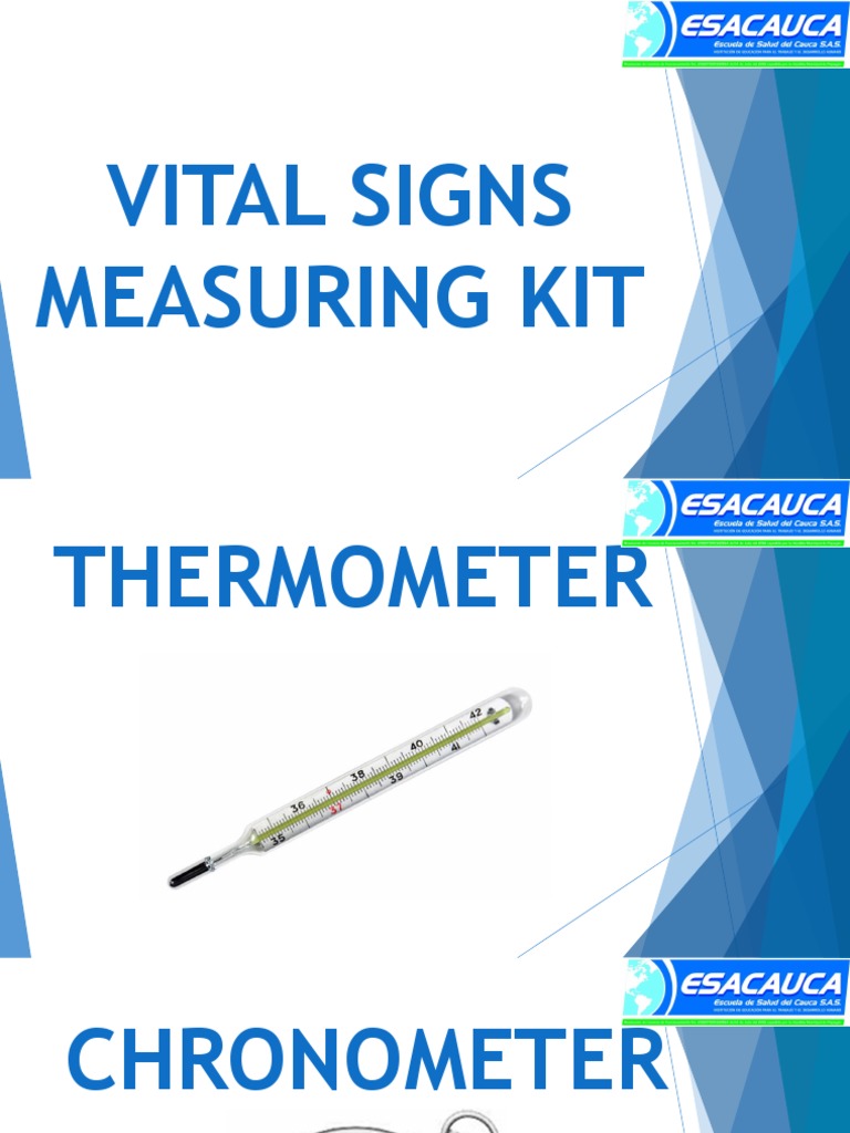 Vital Signs Measuring Kit | PDF