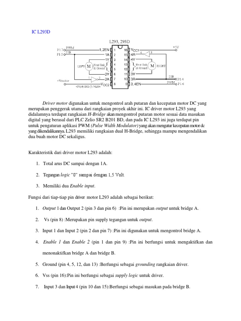 Ic L293D | PDF