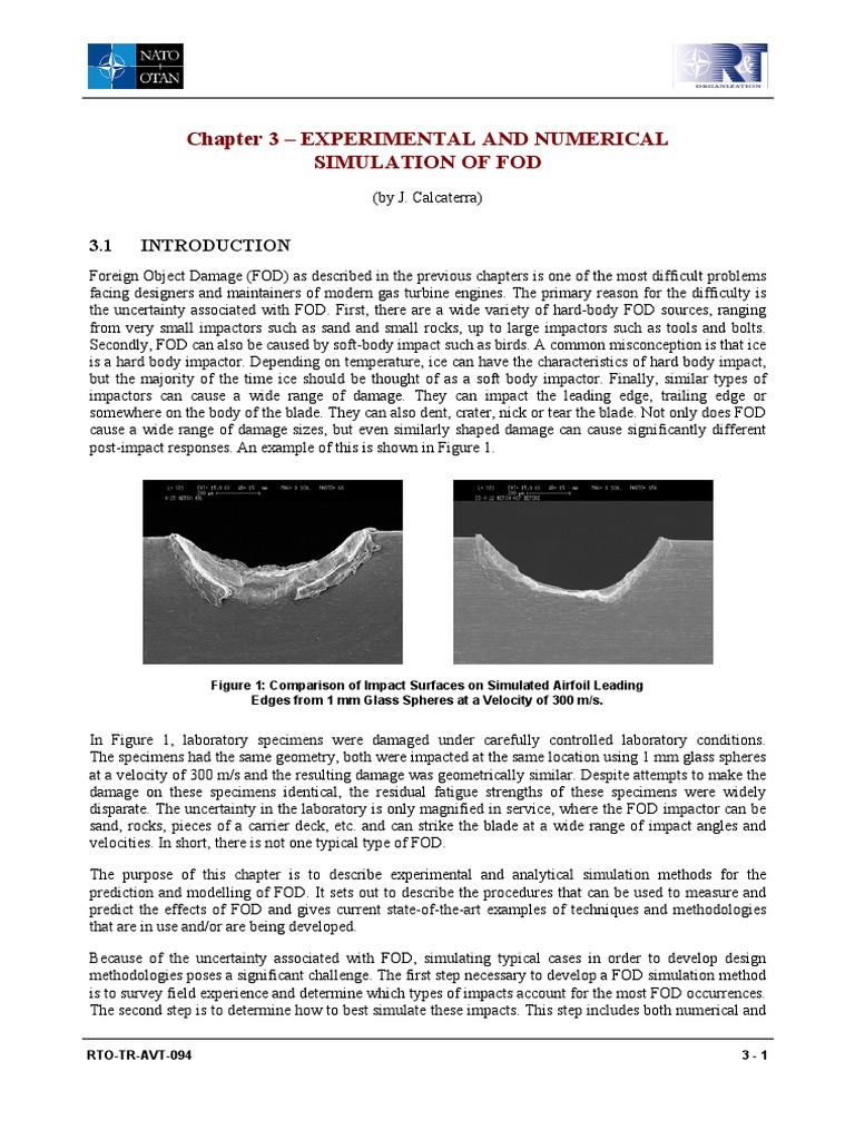 Characterization of Field Experience: An Analysis of Experimental Data ...