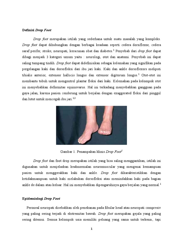 Drop Foot | PDF