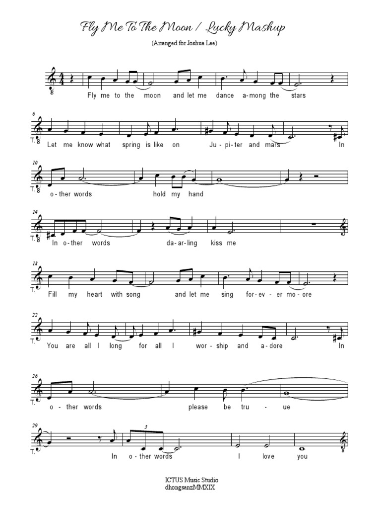 Fly Me Lucky Mash Up | PDF