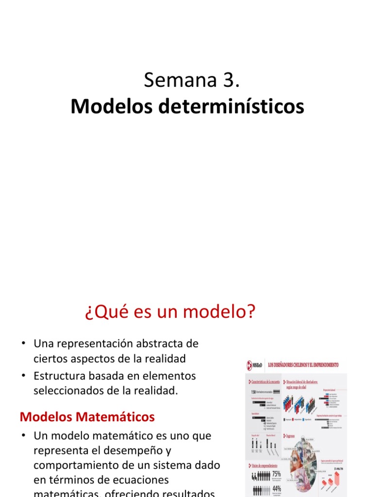 Modelos Deterministicos | PDF | Programación lineal | Matemáticas Aplicadas