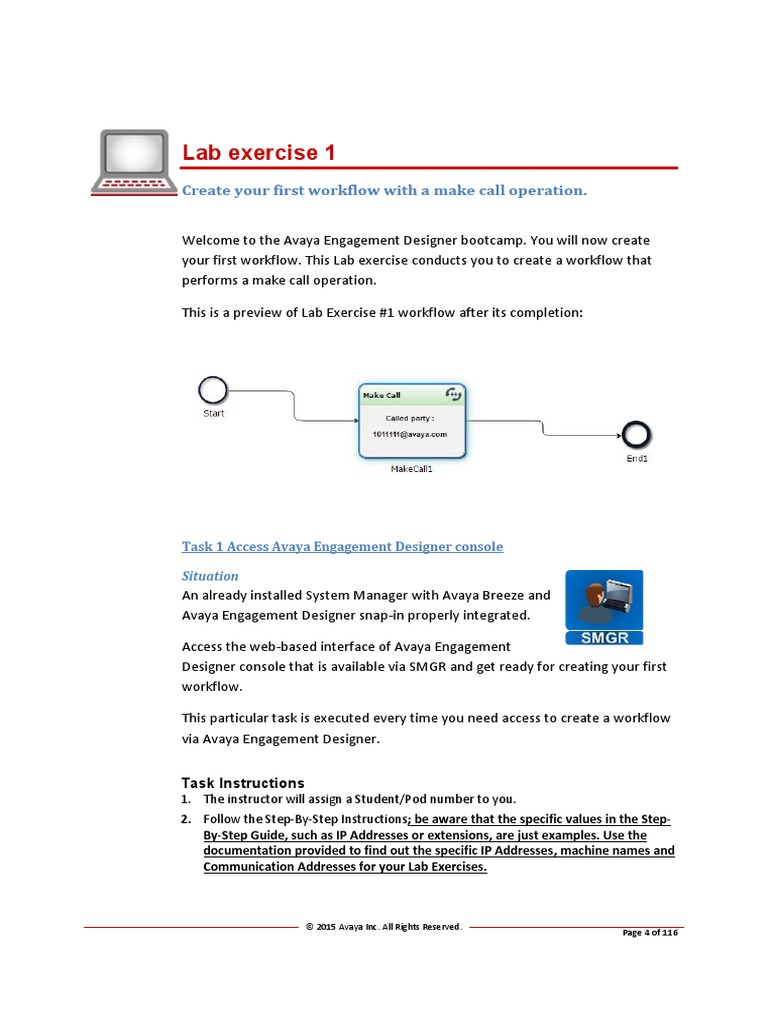 Exercise 1 - ED Hello World - A Make Call | PDF | Command Line Interface | Icon (Computing)