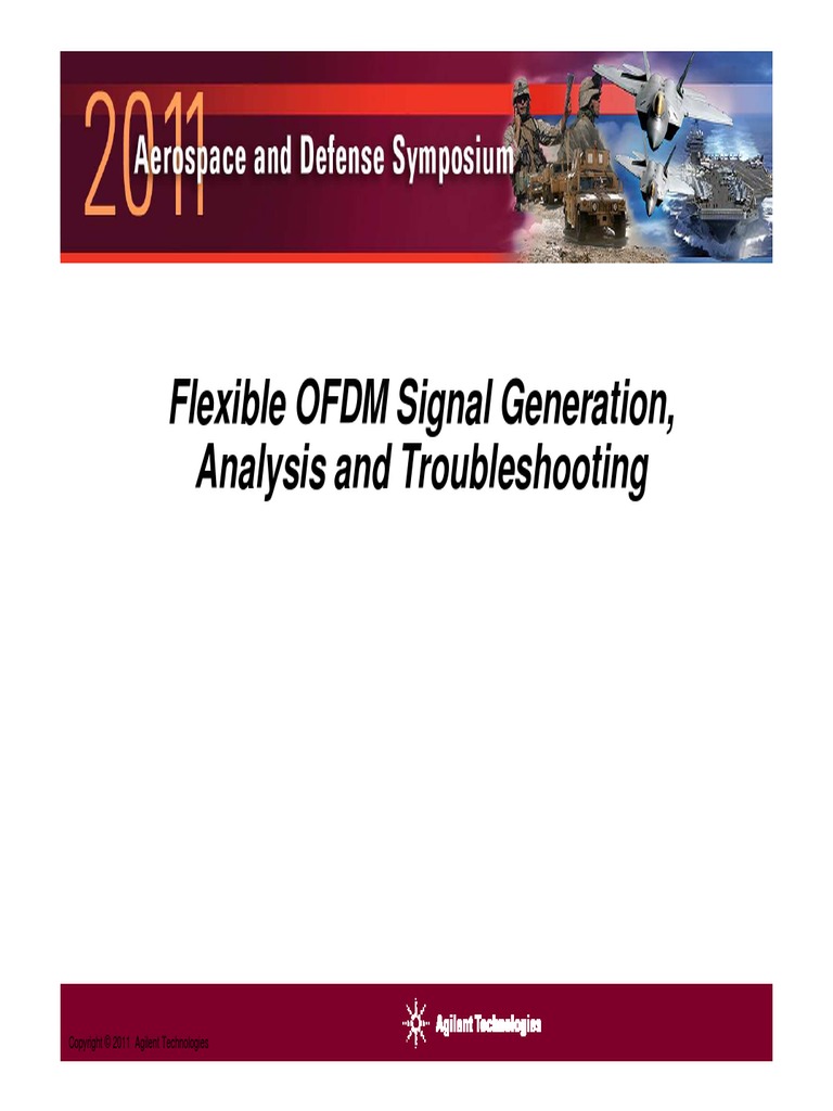 Flexible Ofdm Signal Generation Analysis And Troubleshooting Pdf