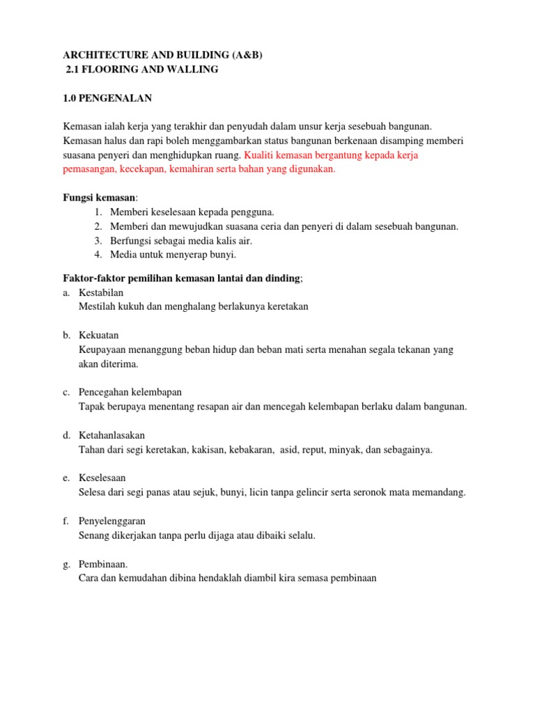Architecture and Building Notes | PDF