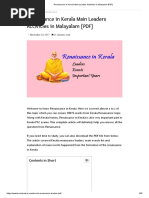Kerala PSC Rotation and Reservation Chart | PDF | South Asia | Caste