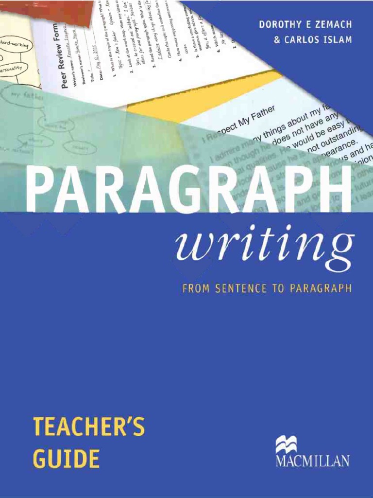 Paragraph Writing Teacher's Guide - From Sentence To Paragraph PDF | PDF