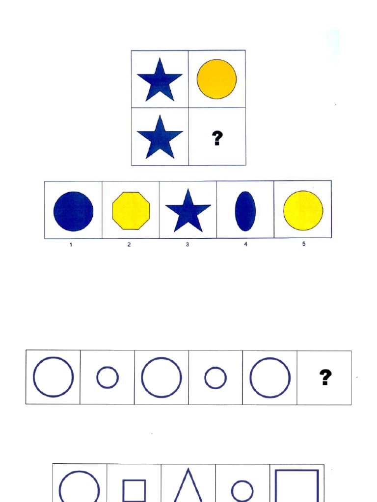 Matrices de Razonamiento WAIS IV PDF | PDF