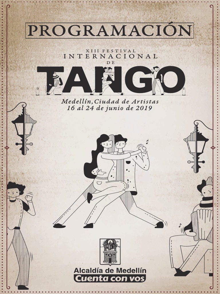 Campeonato de Baile de Tango 2023 | PDF | Musica Tango | Musica ...