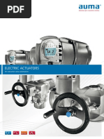 Auma Actuator Catalogue | PDF | Switch | Electric Motor