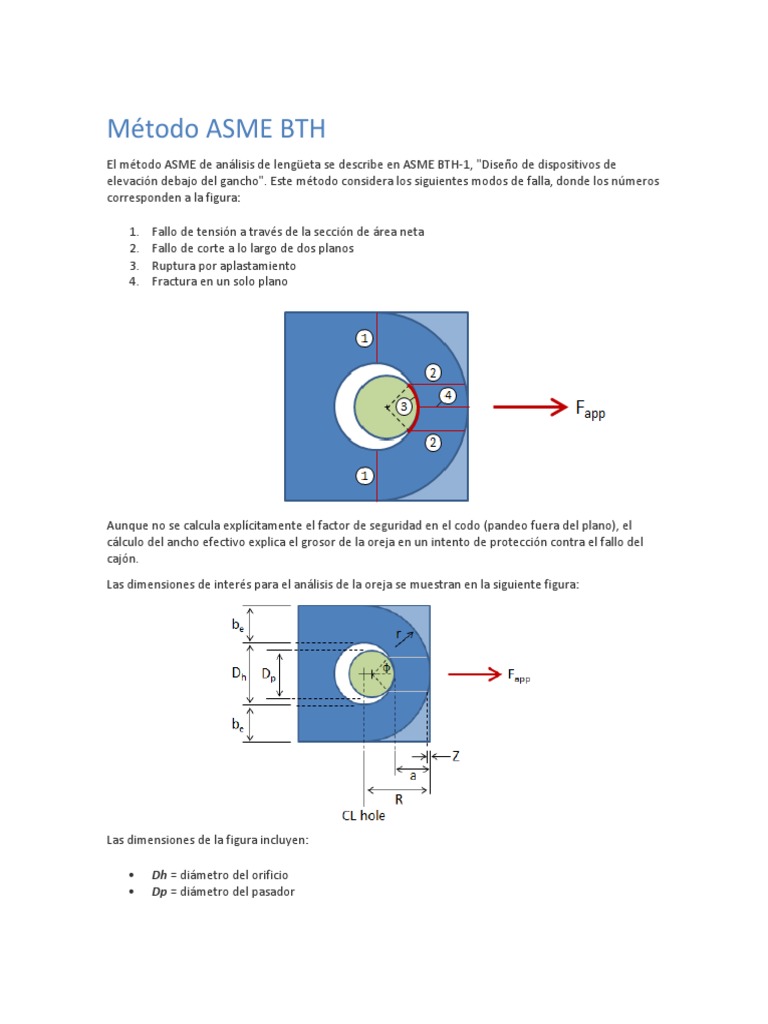 Método ASME BTH | PDF | Pandeo | Física Aplicada e Interdisciplinaria