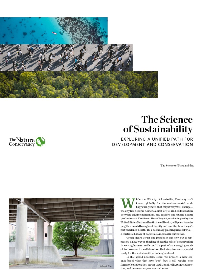 TNC TheScienceOfSustainability 04 | PDF | Sustainability | Greenhouse Gas