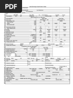 TEMA Spec Sheet | PDF | Heat Exchanger | Pressure