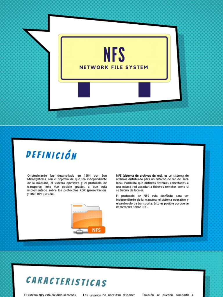 NFS | PDF | Archivo de computadora | Red de arquitectura