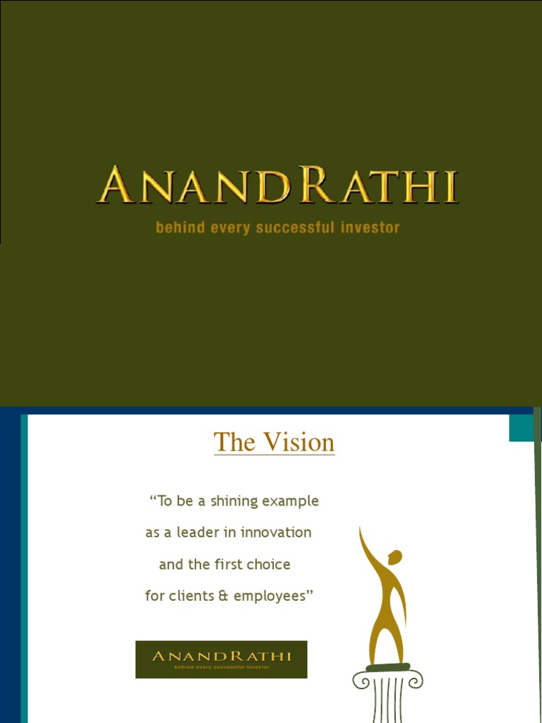Anand Rathi Corporate Presentation PDF | PDF | Securities (Finance ...