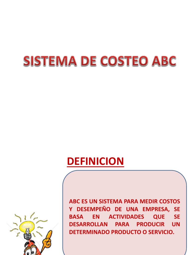 Conceptos Basicos Costos ABC 1 | PDF | Costo | Procesos de negocio