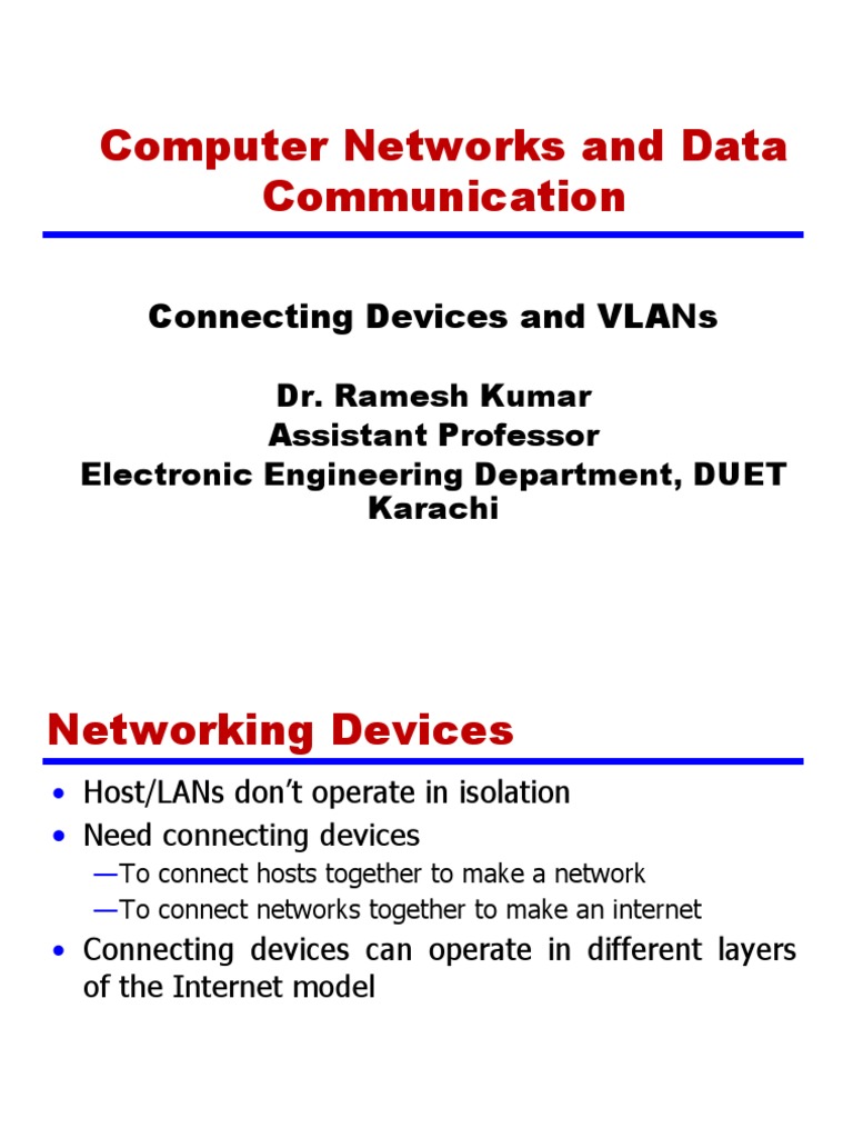 Computer Networks and Data Communication | PDF | Computer Network ...