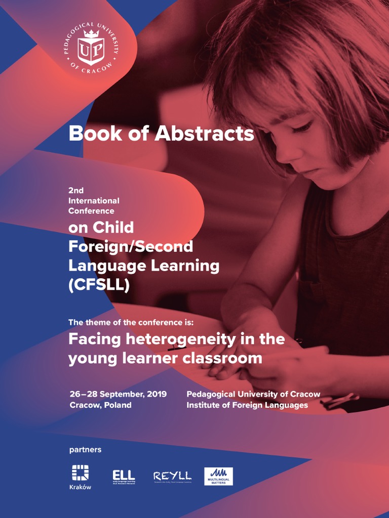 Book of Abstracts 2019 | PDF | Multilingualism | Second Language