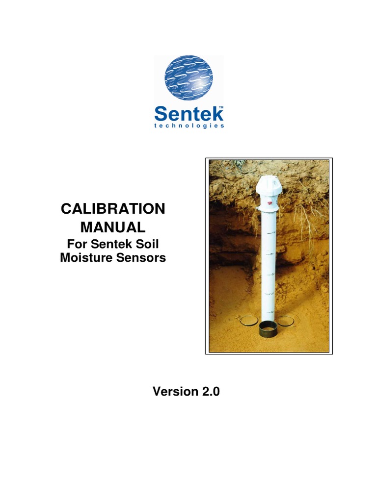 Calibration Manual V2.0 | PDF | Soil | Porosity