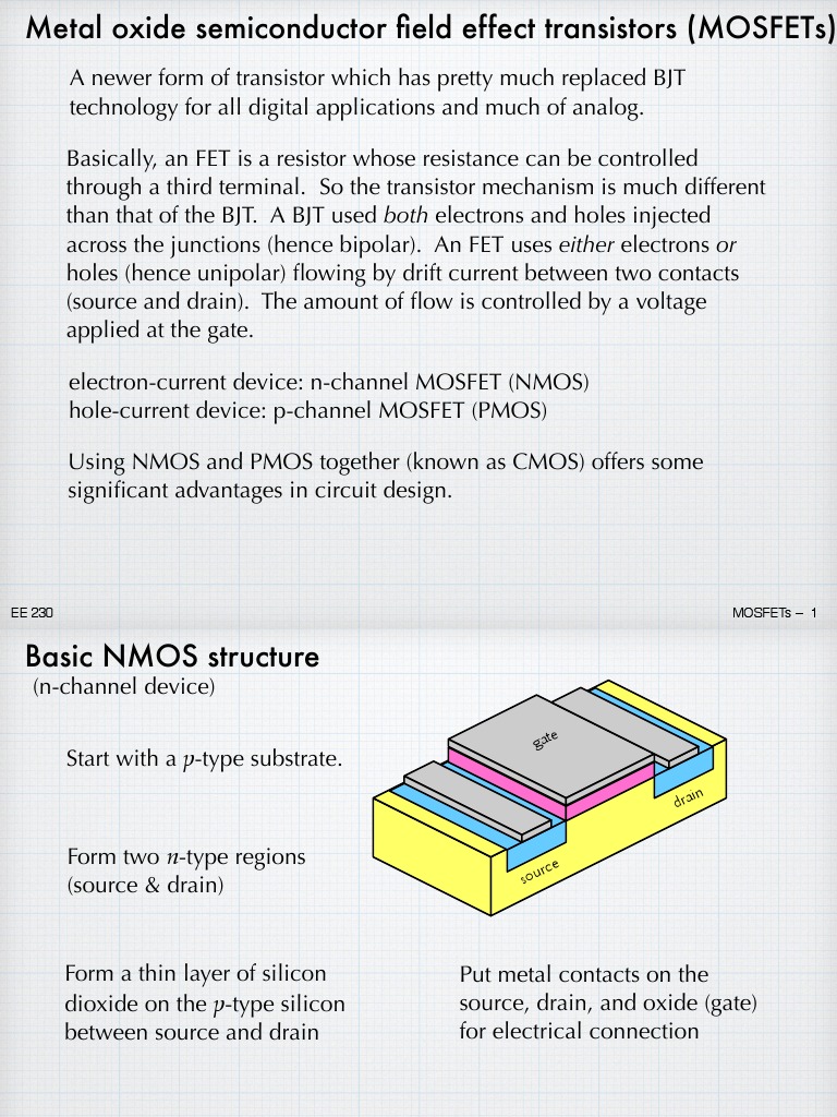 Nmos | PDF | Field Effect Transistor | Mosfet
