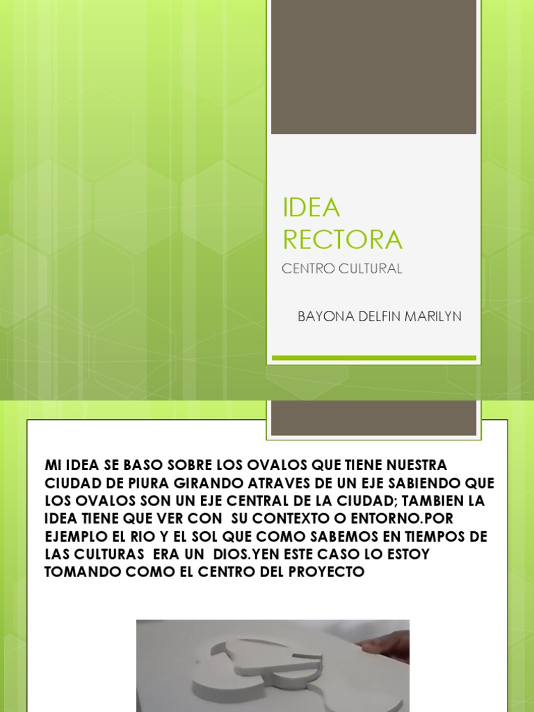 Idea Rectora Marilyn | PDF