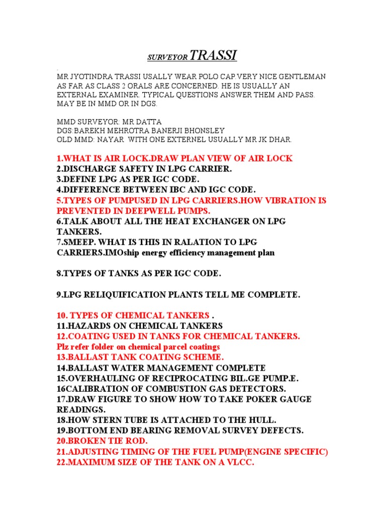 TRASSI | PDF | Oil Tanker | Pump