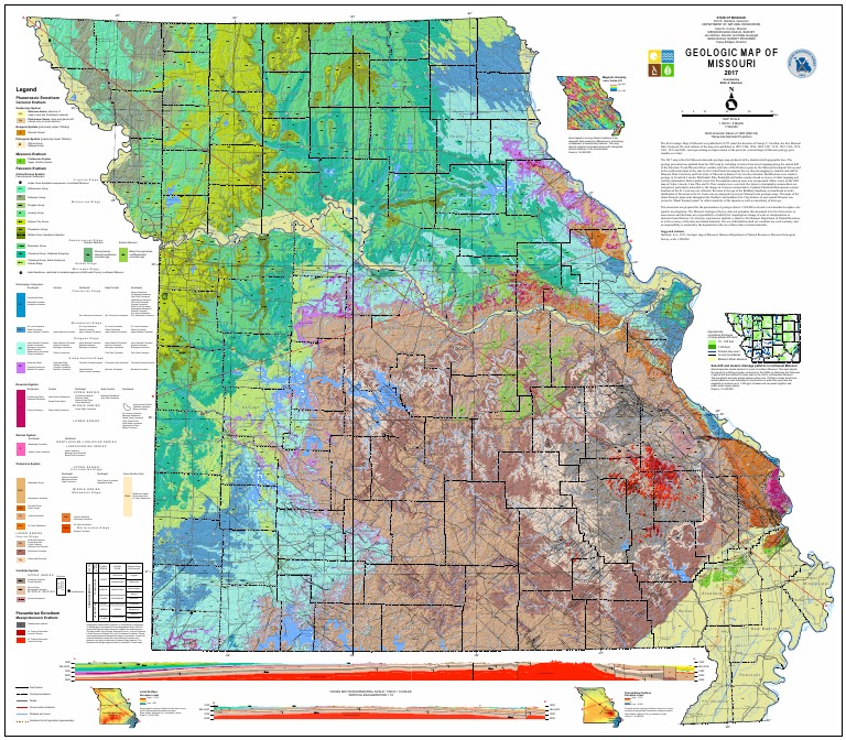 2017 Statewide Geologic Map | PDF | Geology | Earth Sciences