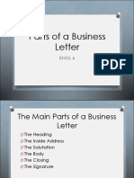 Full Block Letter Format Guide | PDF | Written Communication | Writing