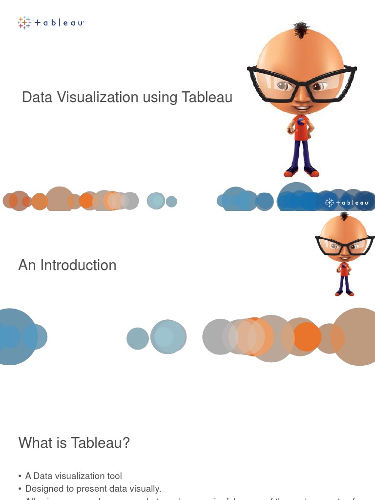 Session 1 Tableau Environment | PDF | Visualization (Graphics ...