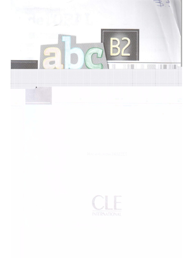 Abc DELF B2 Corrige PDF | PDF