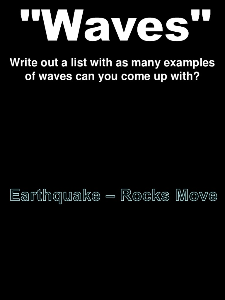 Understanding Seismic Waves and Earthquakes | PDF | Earthquakes ...