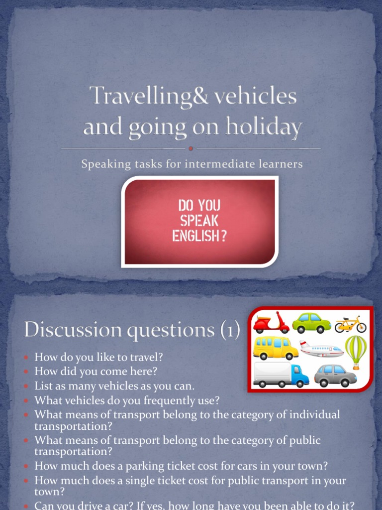 Travelling CLT Communicative Language Teaching Resources | PDF ...
