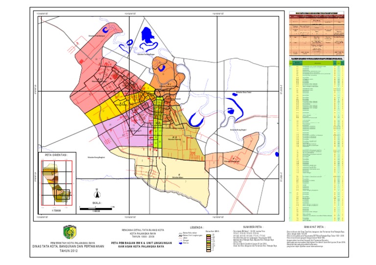 Peta Gis RDTR PDF | PDF