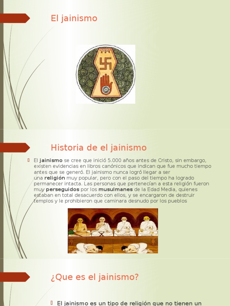 El Jainismo | PDF | Comportamiento religioso y experiencia | Creencia religiosa y doctrina