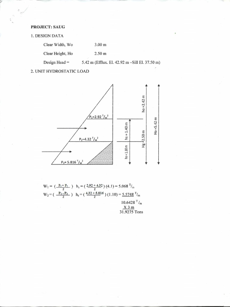 Sluice Gate | PDF
