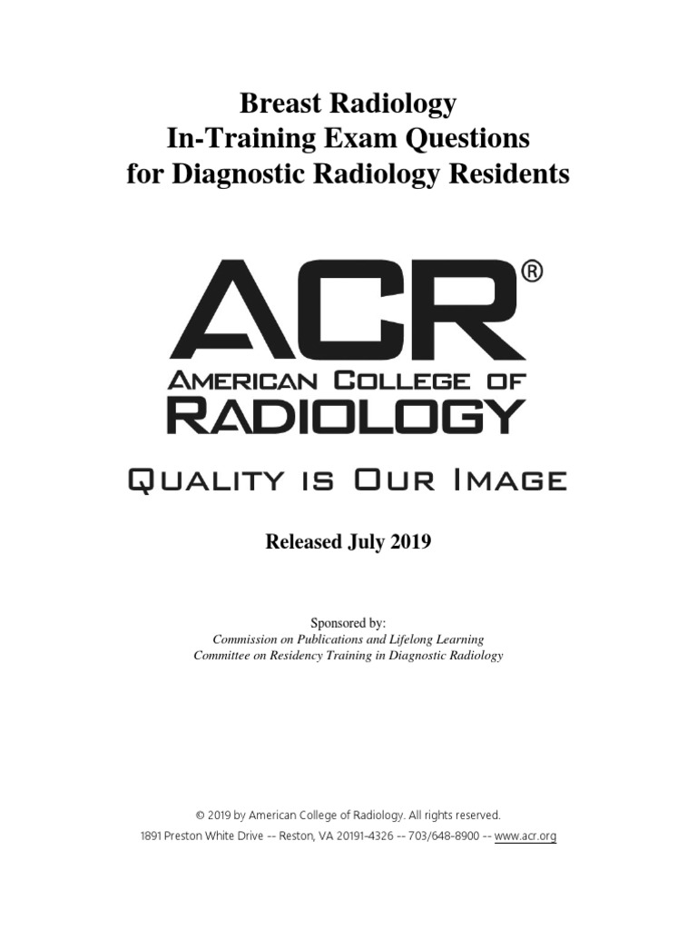 ACR DXIT Exam Sets PDF | PDF | Artificial Cardiac Pacemaker | Heart