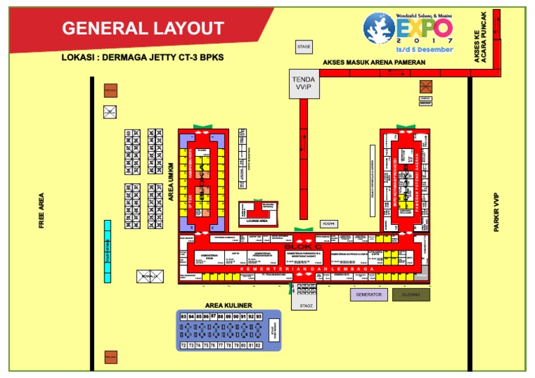 General Layout: Lokasi: Dermaga Jetty Ct-3 Bpks | PDF