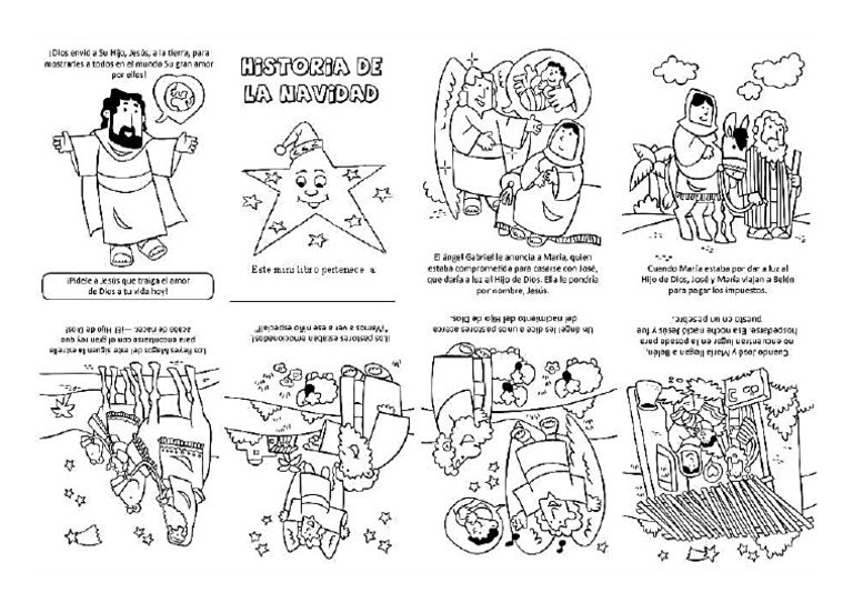 Mini Libro Historia de La Navidad | PDF