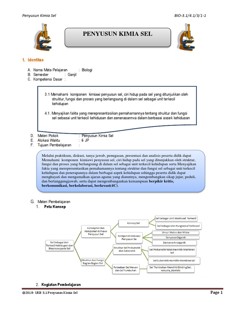 Kimia Sel | PDF