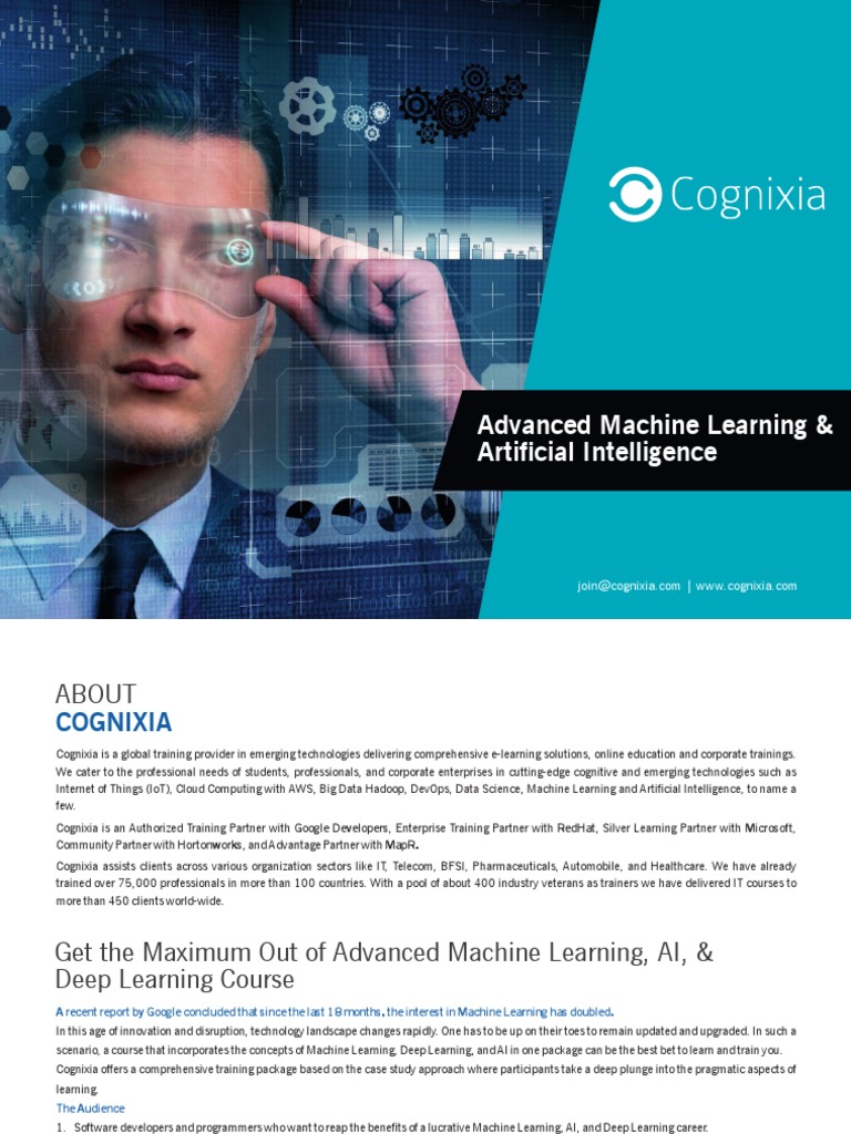 Advanced Machine Learning and Artificial Intelligence | PDF | Machine ...