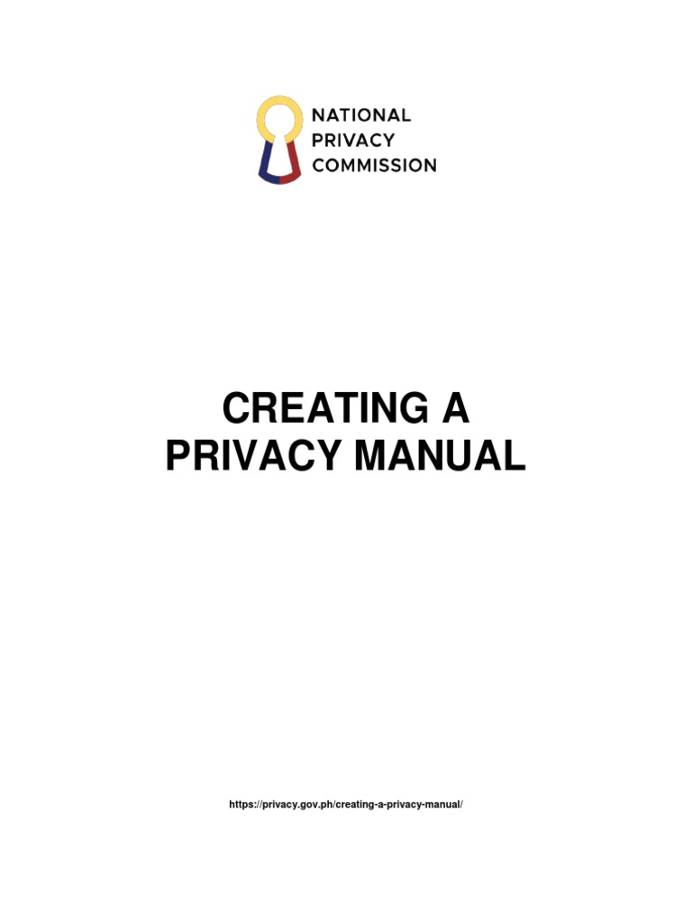 Creating A Privacy Manual | PDF | Personally Identifiable Information ...