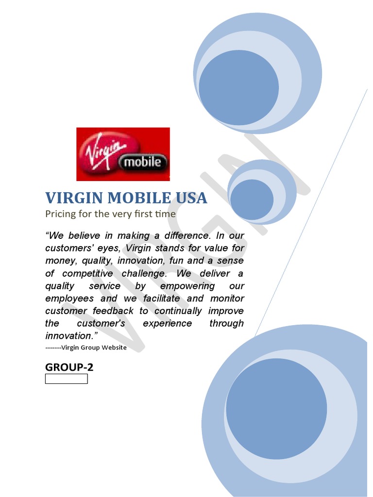 Virgin Mobile Pricing and Launch in Usa | PDF | Economies | Business