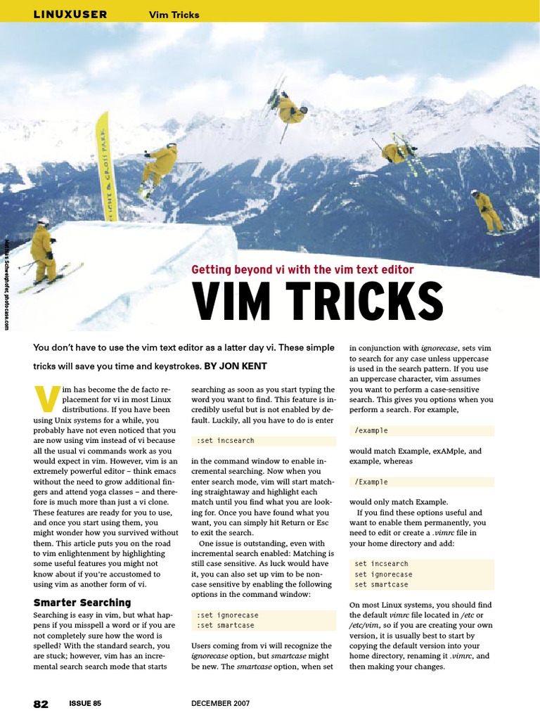 Maximizing Productivity With Powerful Text Editing Tools An Overview Of Useful Vim Tricks For 4044