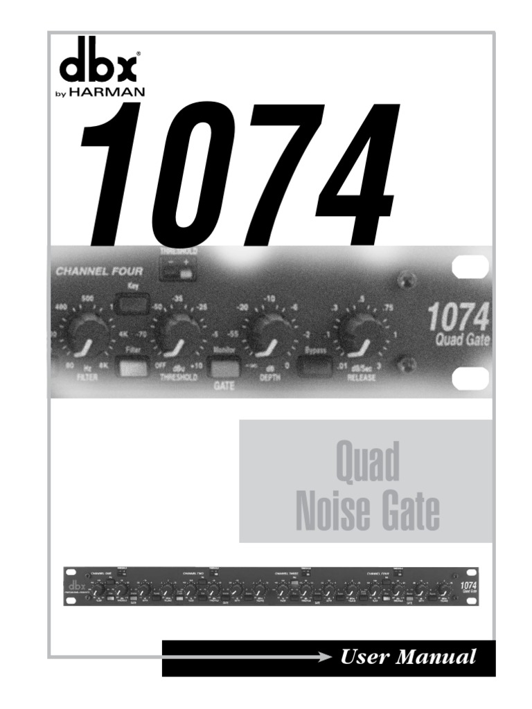 1074 Manual 18-0431V-B Original | PDF | Ac Power Plugs And Sockets ...