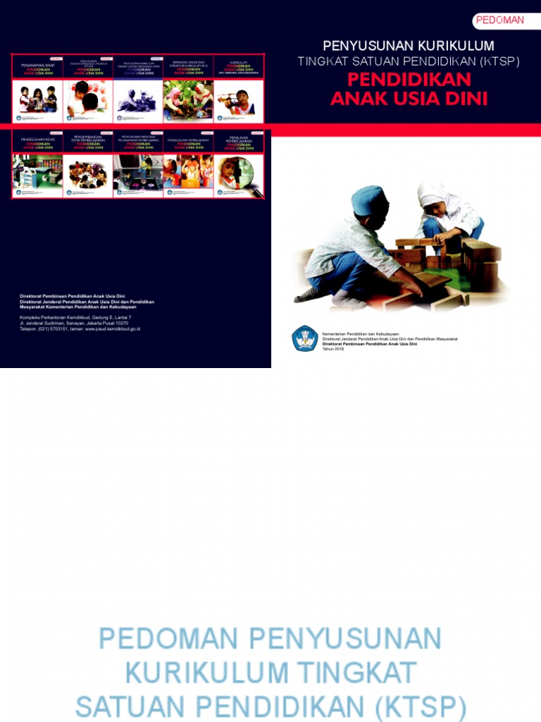 Penyusunan Kurikulum KTSP PAUD - 1554107211 | PDF